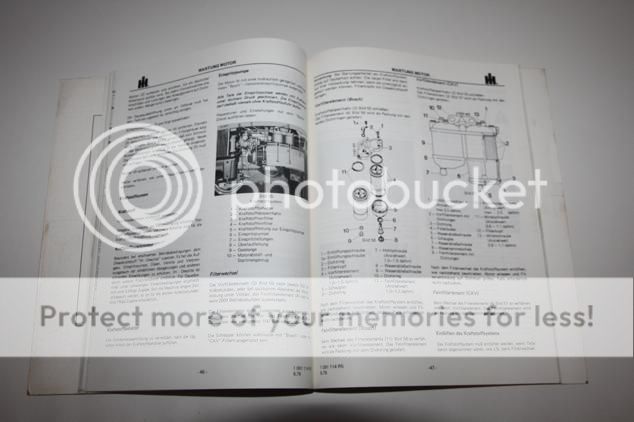 Verkaufe Betriebsanleitung IHC 433 / 533 / 633 original - International ...